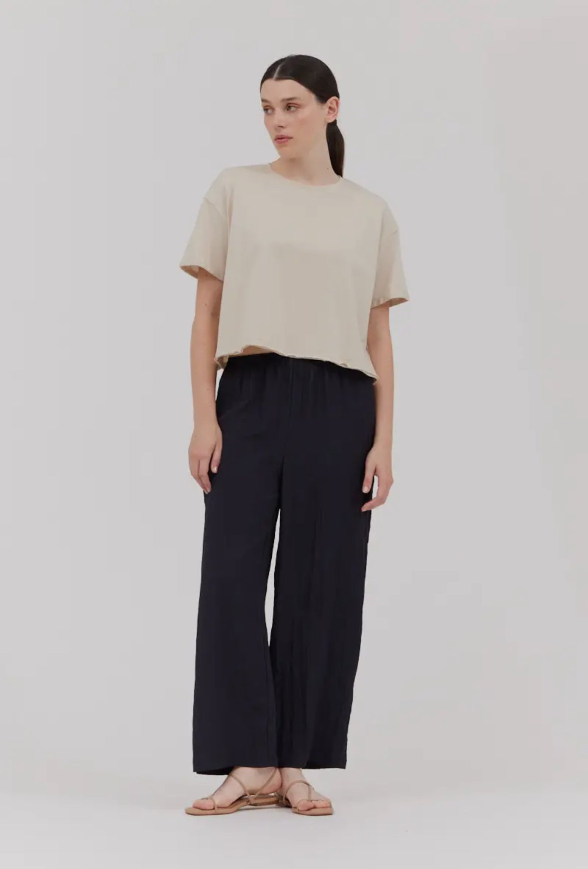 Crinkle Fabric Pants | TRU Self Care Boutique